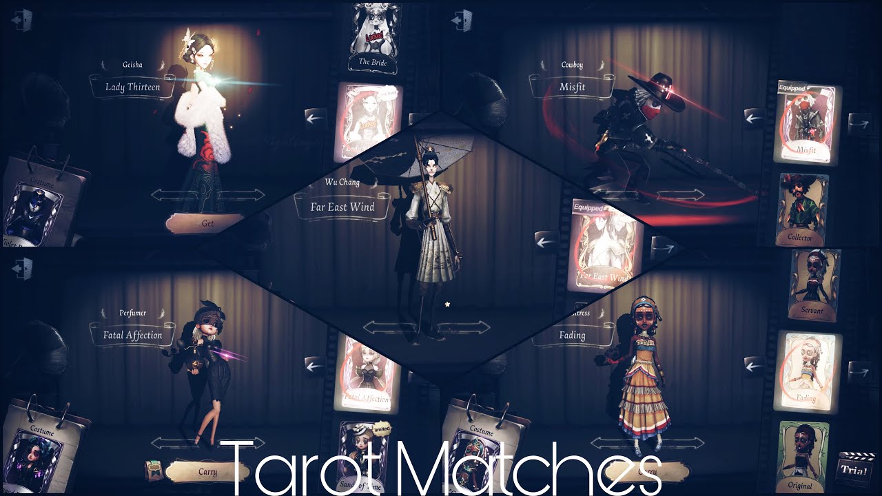 第五人格 Identity V | Tarot Matches | - YouTube