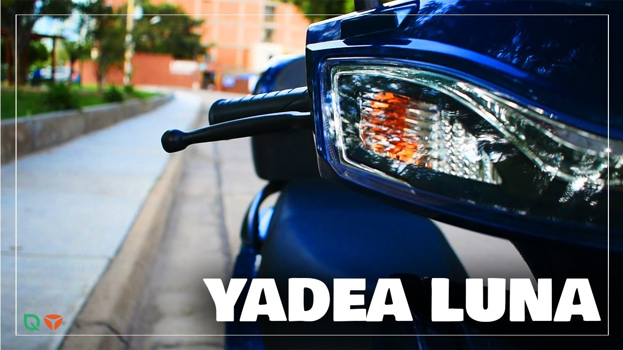 Yadea Luna // Prueba de manejo - YouTube