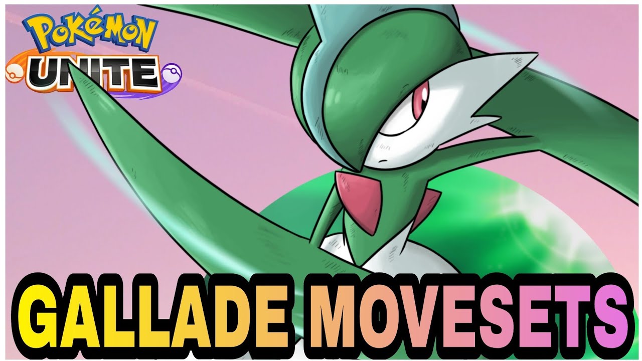 Pokemon Unite Gallade Movesets - Gallade Attacks in Unite - Gallade ...