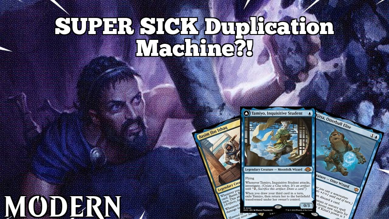 SUPER SICK Duplication Machine?! | BLB Kitsa Basim | Modern | MTGO ...