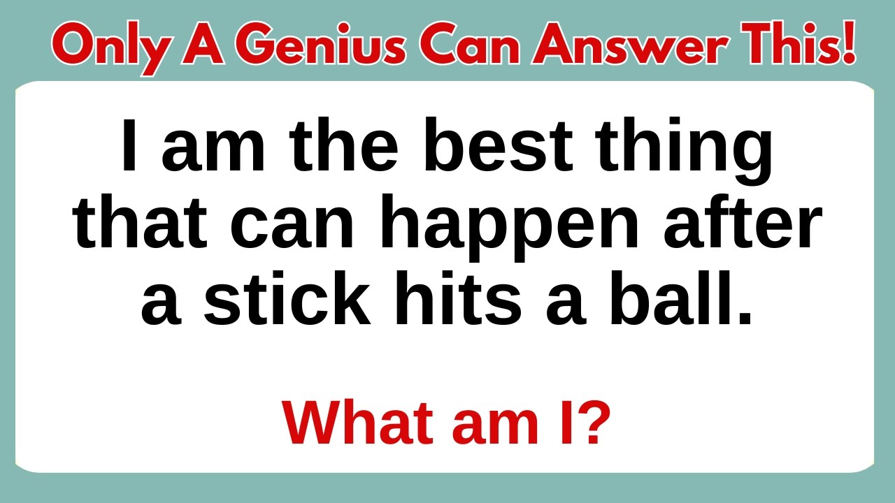 Riddles, Riddles: Think You Can Solve These Mind-Bending Puzzles? # ...