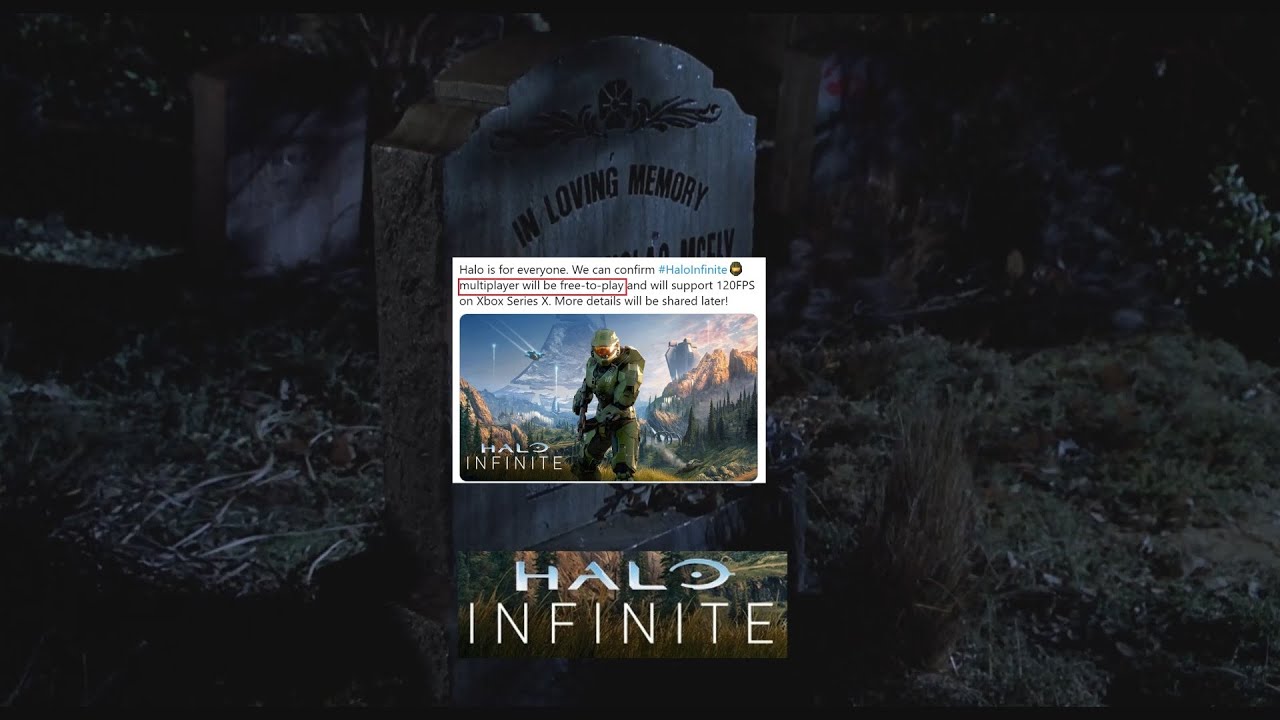 HALO INFINITE IS FREE TO PLAY, HALO IS DEAD, SERIES X IS DEAD - YouTube