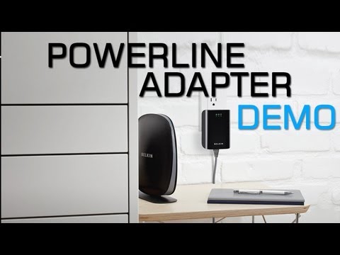 Belkin VideoLink 3 Powerline Adapter Demo