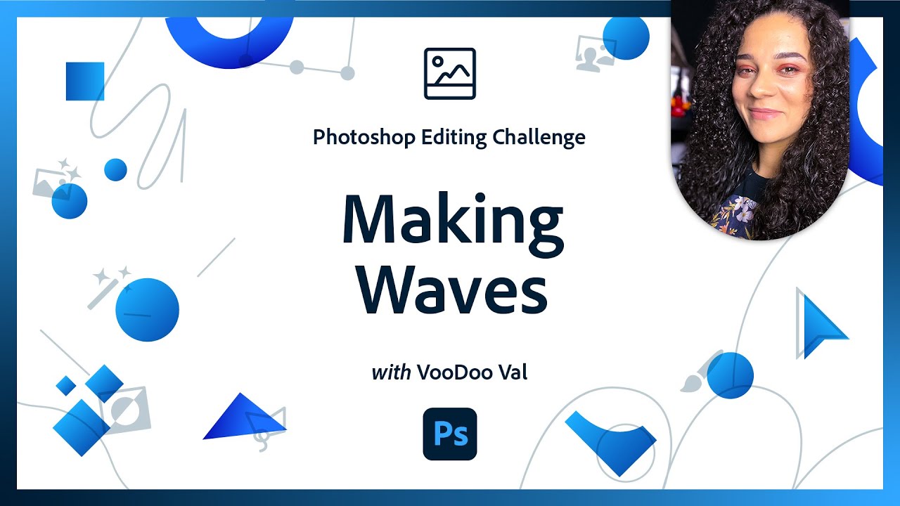 Making Waves | Photoshop Photo Editing Challenge - YouTube