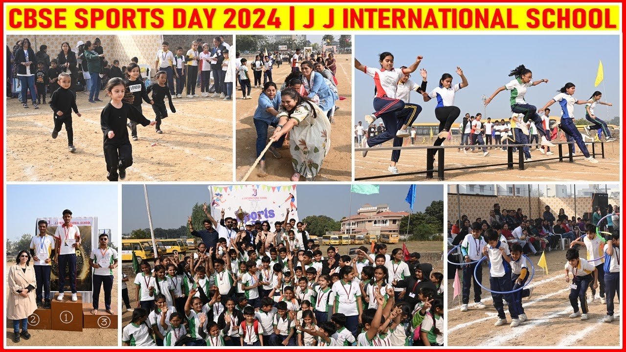 CBSE Sports Day 2024 Highlights | J J International School - Anand ...