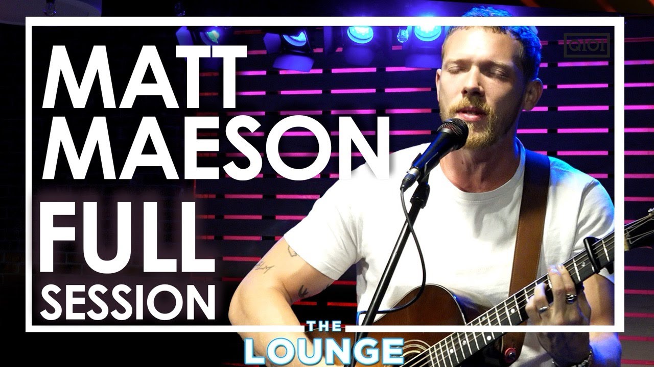 Matt Maeson — Full Live Session at The Lounge at Q101 - YouTube