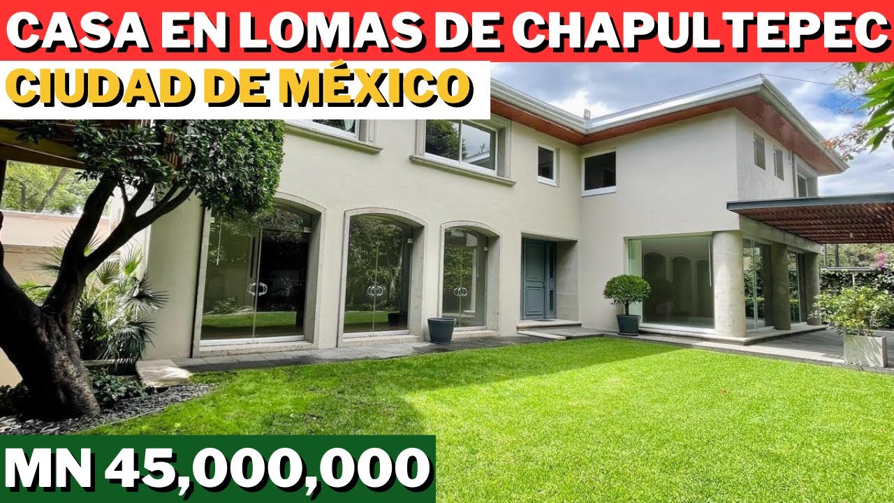Hermosa Casa en Venta en Lomas de Chapultepec en Miguel Hidalgo en la ...