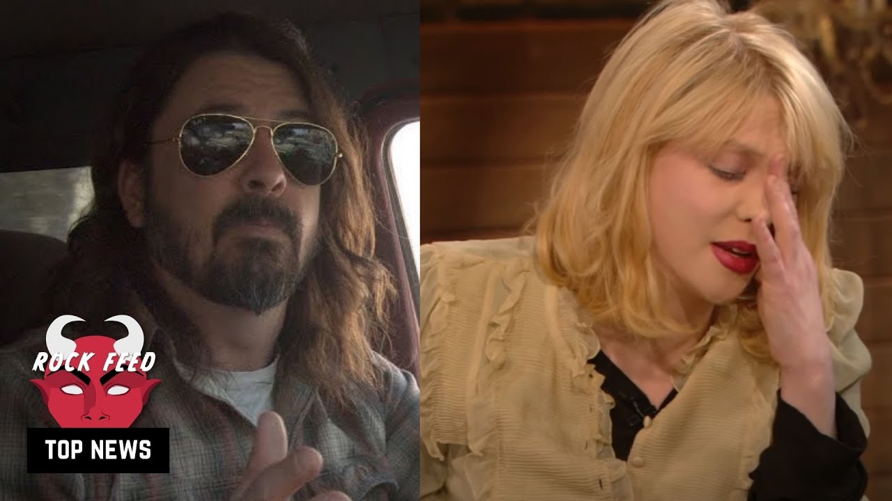 Courtney Love's Awkward Dave Grohl Apology - YouTube