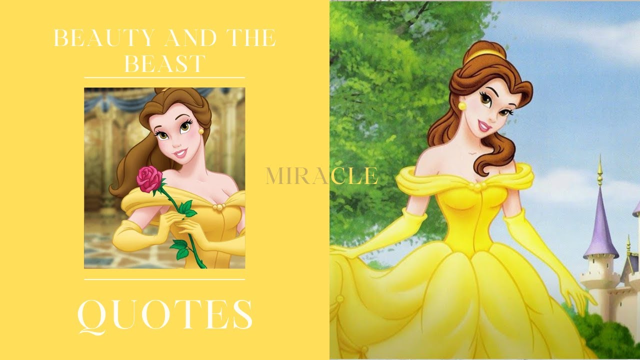 Belle Quotes - YouTube