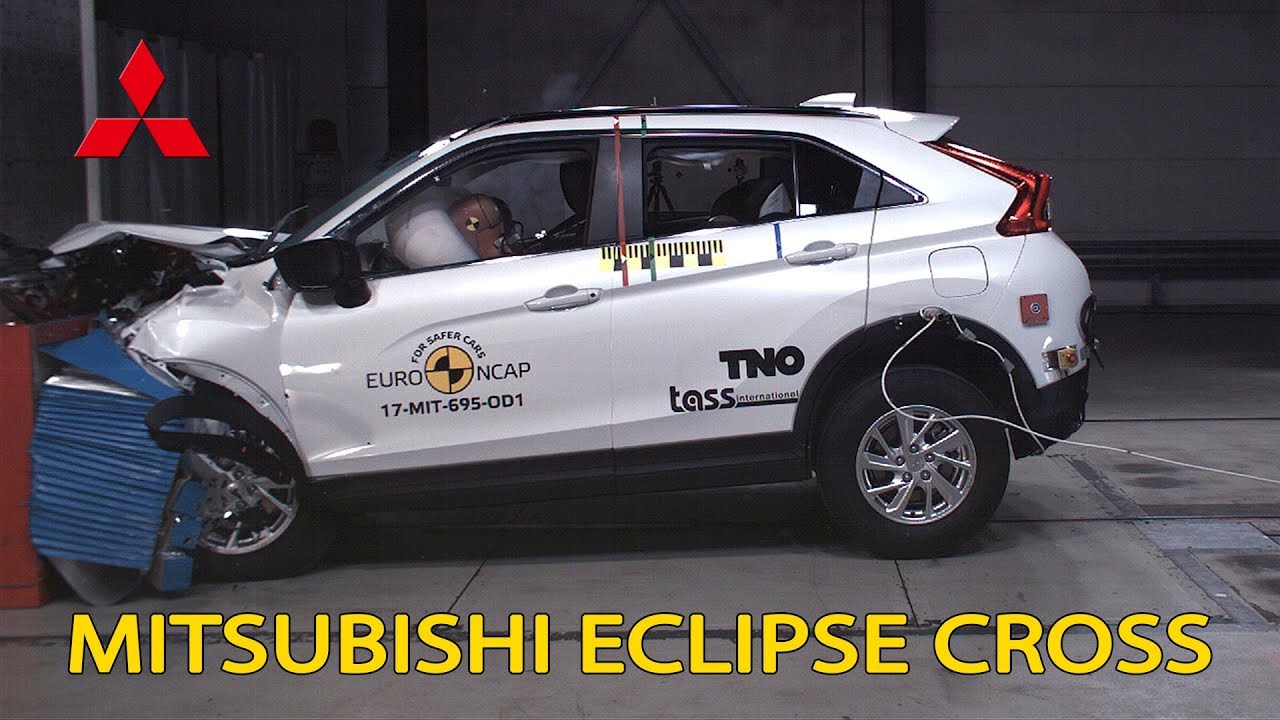 Mitsubishi Eclipse Cross Crash Test Euro NCAP - YouTube