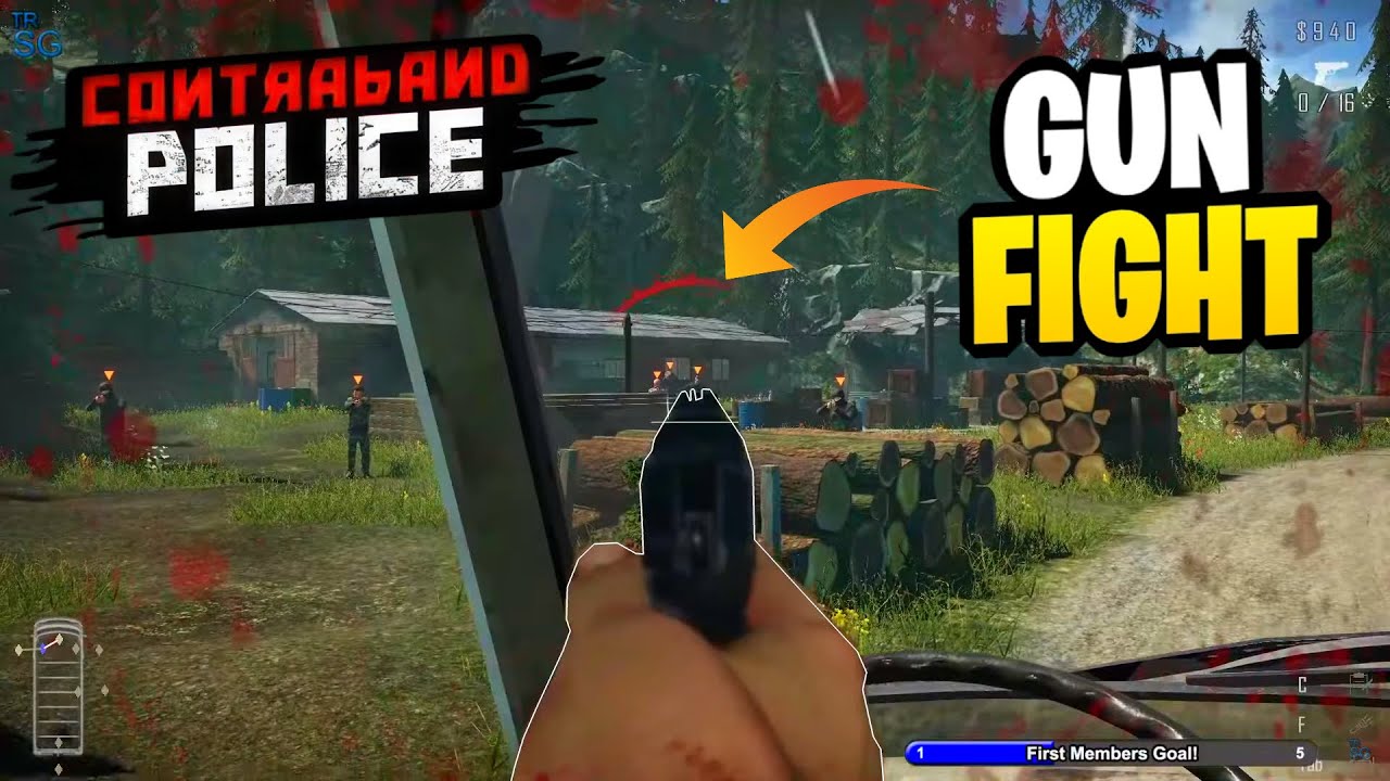 GUN FIGHT WITH MAFIA!!!! | CONTRABAND POLICE | PART #5 - YouTube
