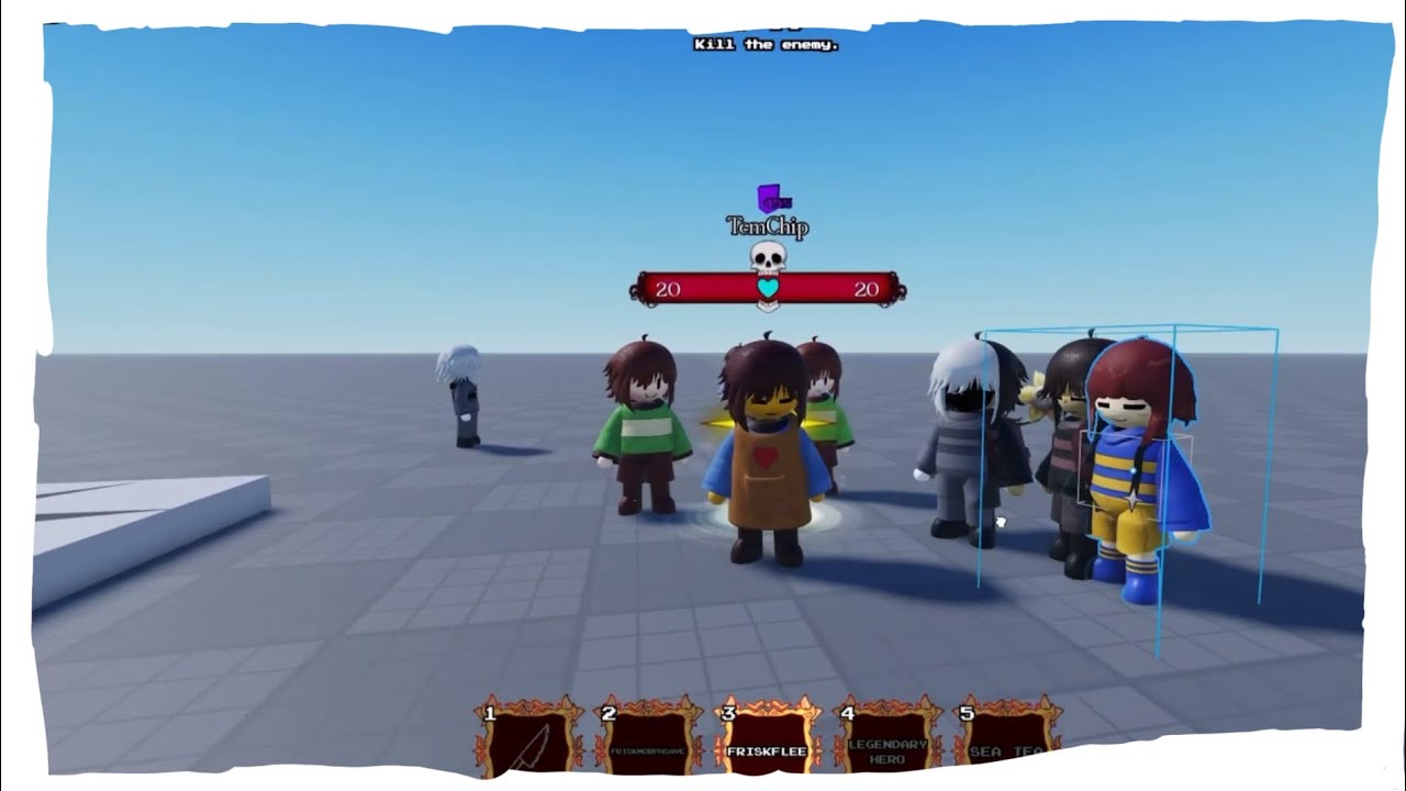 ALL CHARA TEAM REMODELS AND FRISK REWORK?! - YouTube