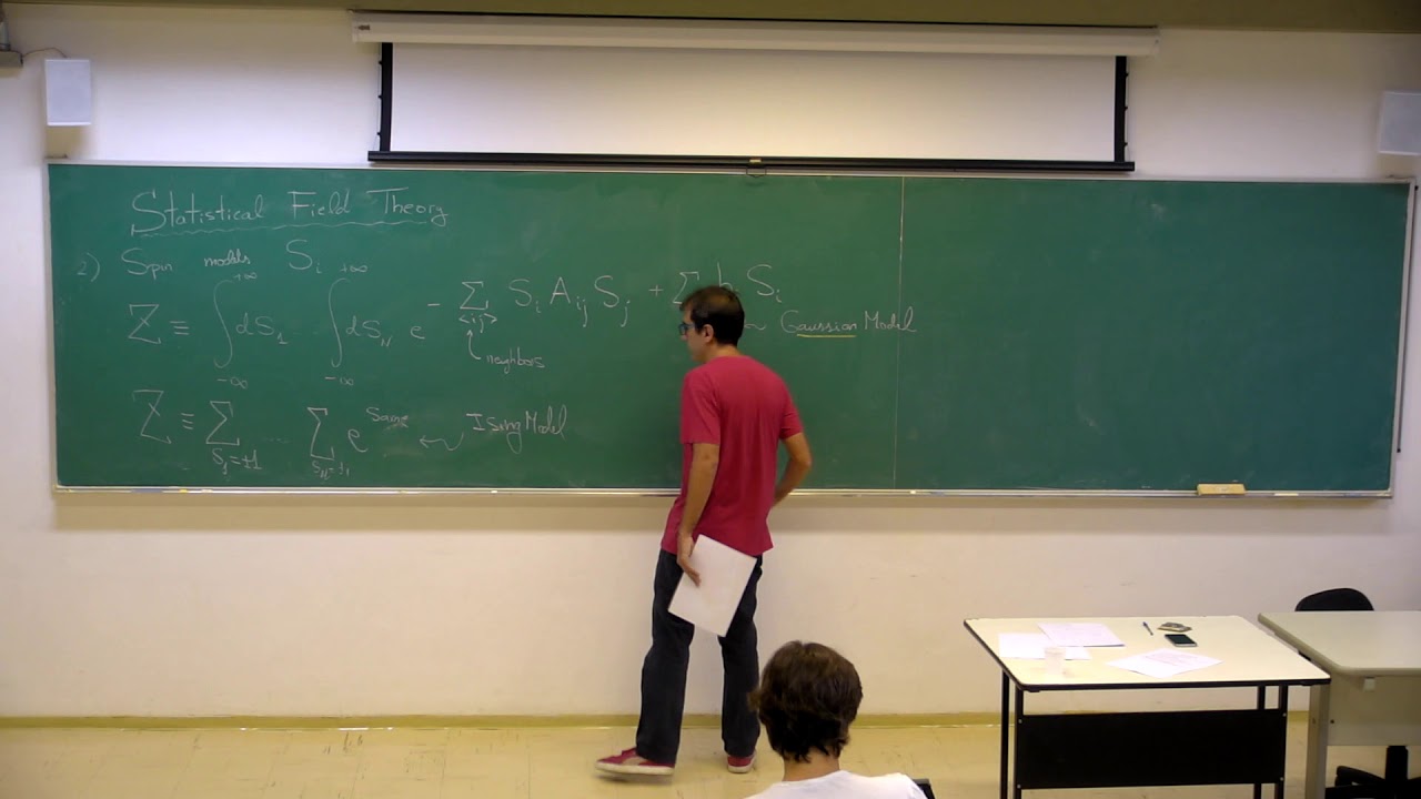 Statistical Field Theory - Lecture 1 - YouTube