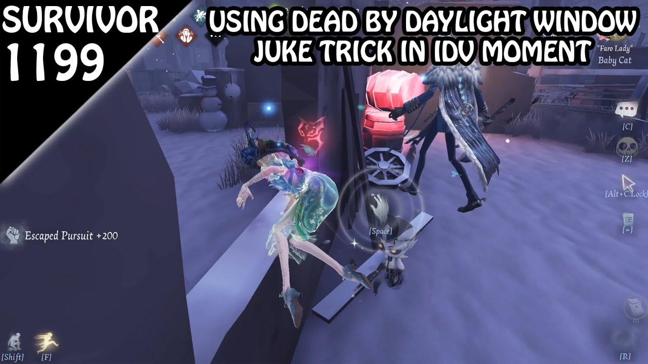 Using DBD window trick in IDV rank match - Survivor Rank #1199 ...