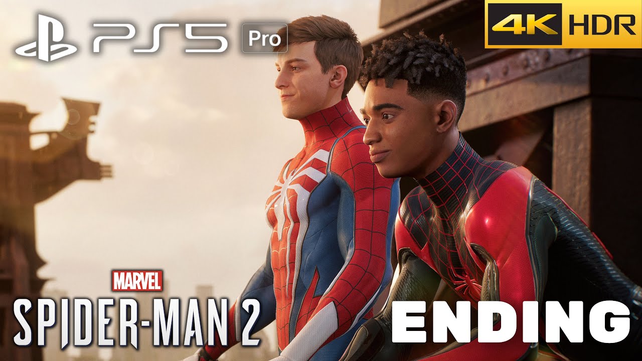 (PS5 PRO) SPIDER-MAN 2 Walkthrough Gameplay ENDING - No Commentary ...