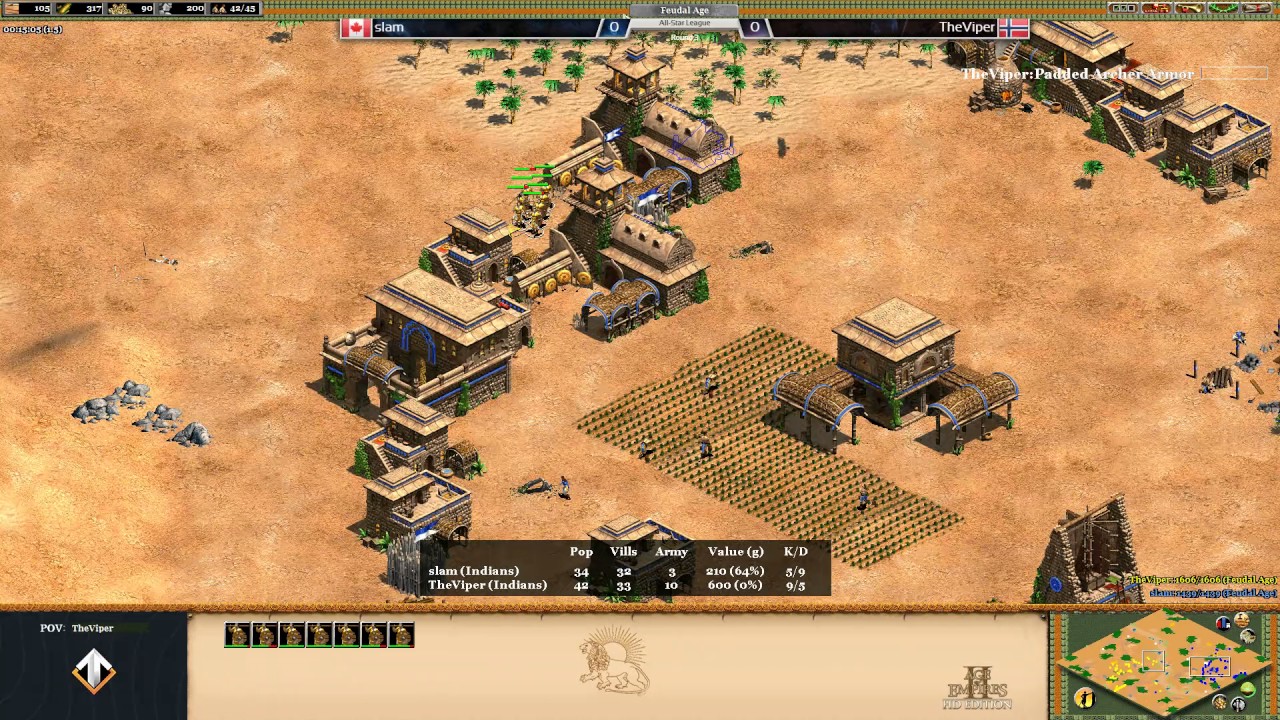 All-Stars - Round 3. TheViper vs slam [Game 1] - YouTube