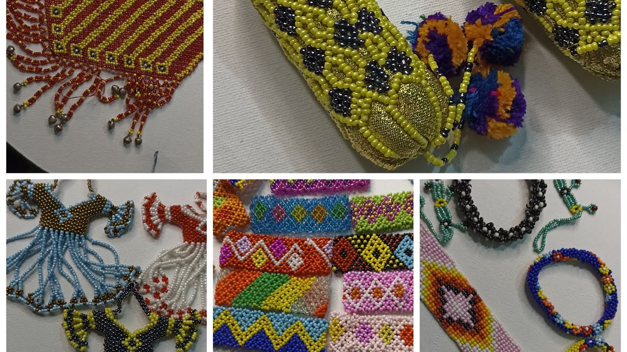 Afghani bead crafts and Jewellery/ Handmade art/ Afghan Crafts# beaded ...