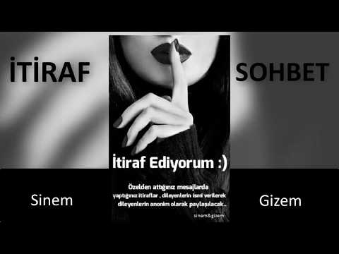 İTİRAF VE SOHBET 1/ SİNEM& GİZEM 🎤