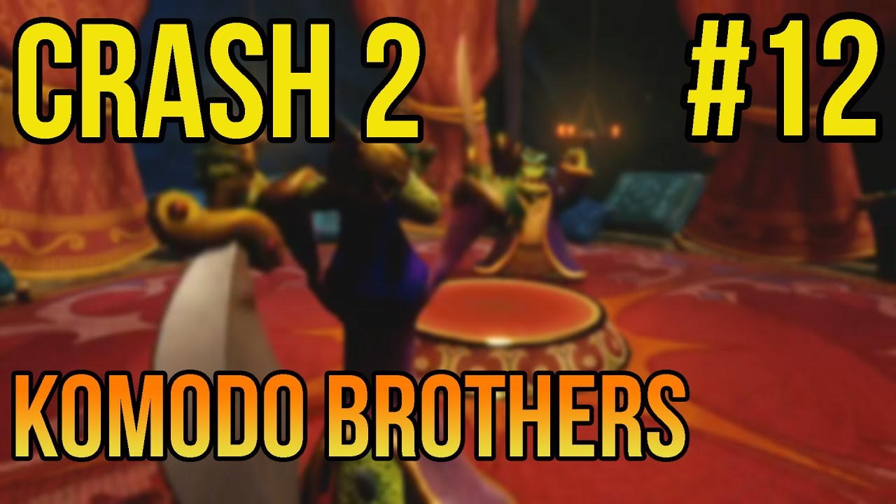 Crash Bandicoot 2 - Komodo Brothers Boss #12 - YouTube