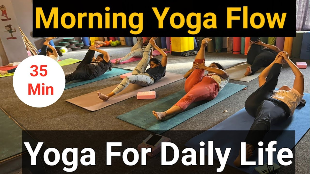 35 Min Morning Yoga Flow | beginners Morning Yoga| Gaurav Saini Yoga ...