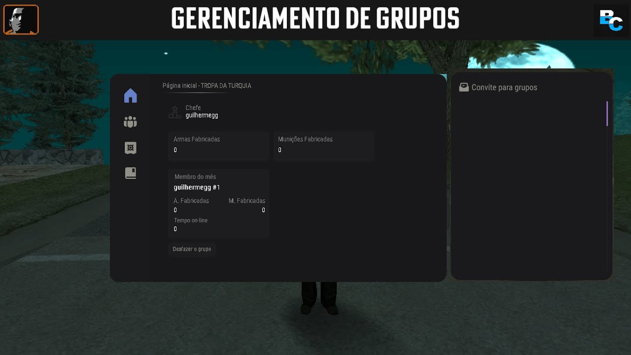 MTA:SA | MOD GERENCIADOR DE GRUPOS + DOWNLOAD - YouTube