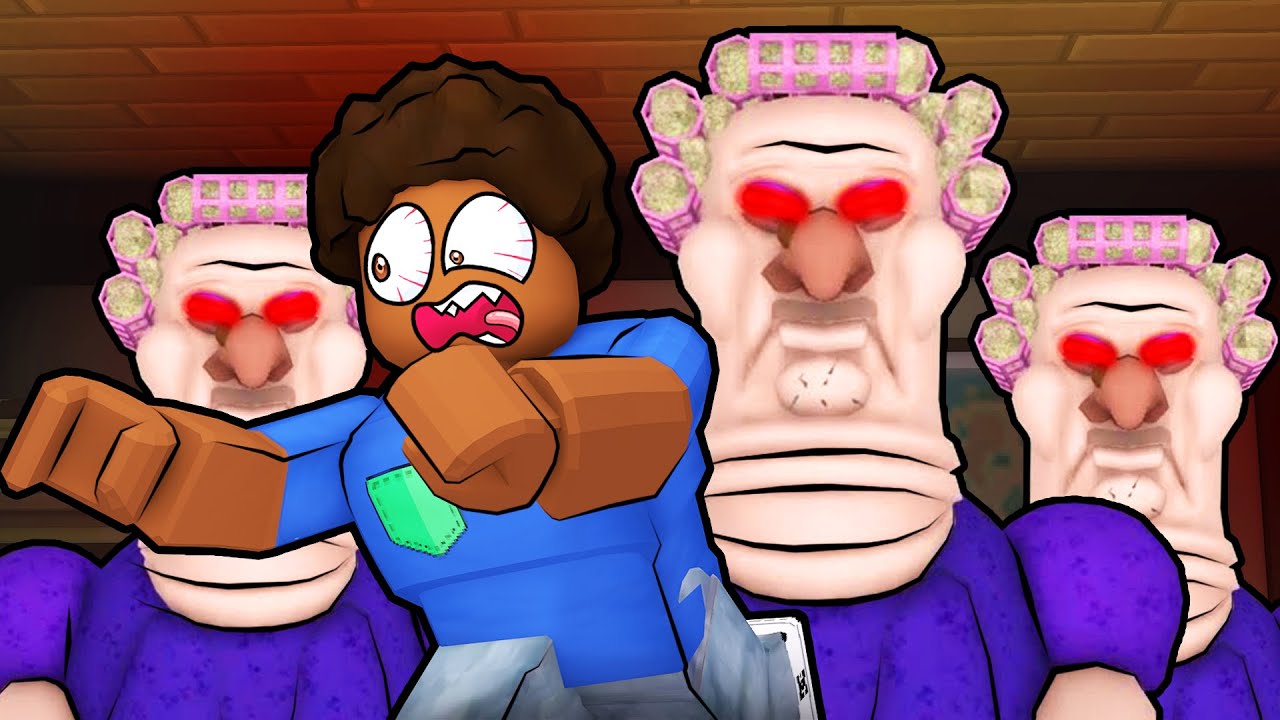 Roblox Escape GRUMPY GRAN! *HARD MODE* - YouTube
