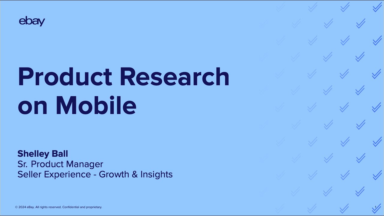 Product Research on Mobile - YouTube