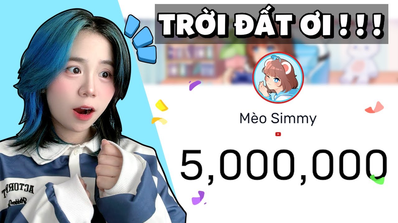 Mèo Simmy Stream Lên 5.000.000 Nhưng RẤT LÀ SẾN !! - YouTube