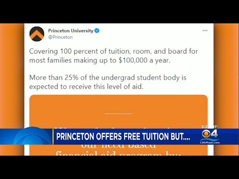 Princeton Offering Free Tuition To Students From Families Earning Under ...