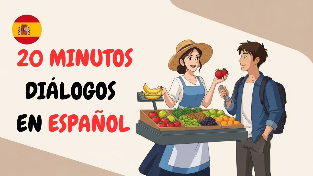 Learn Spanish by SHOPPING 🛒 15 Real Market Dialogues for Beginners ...