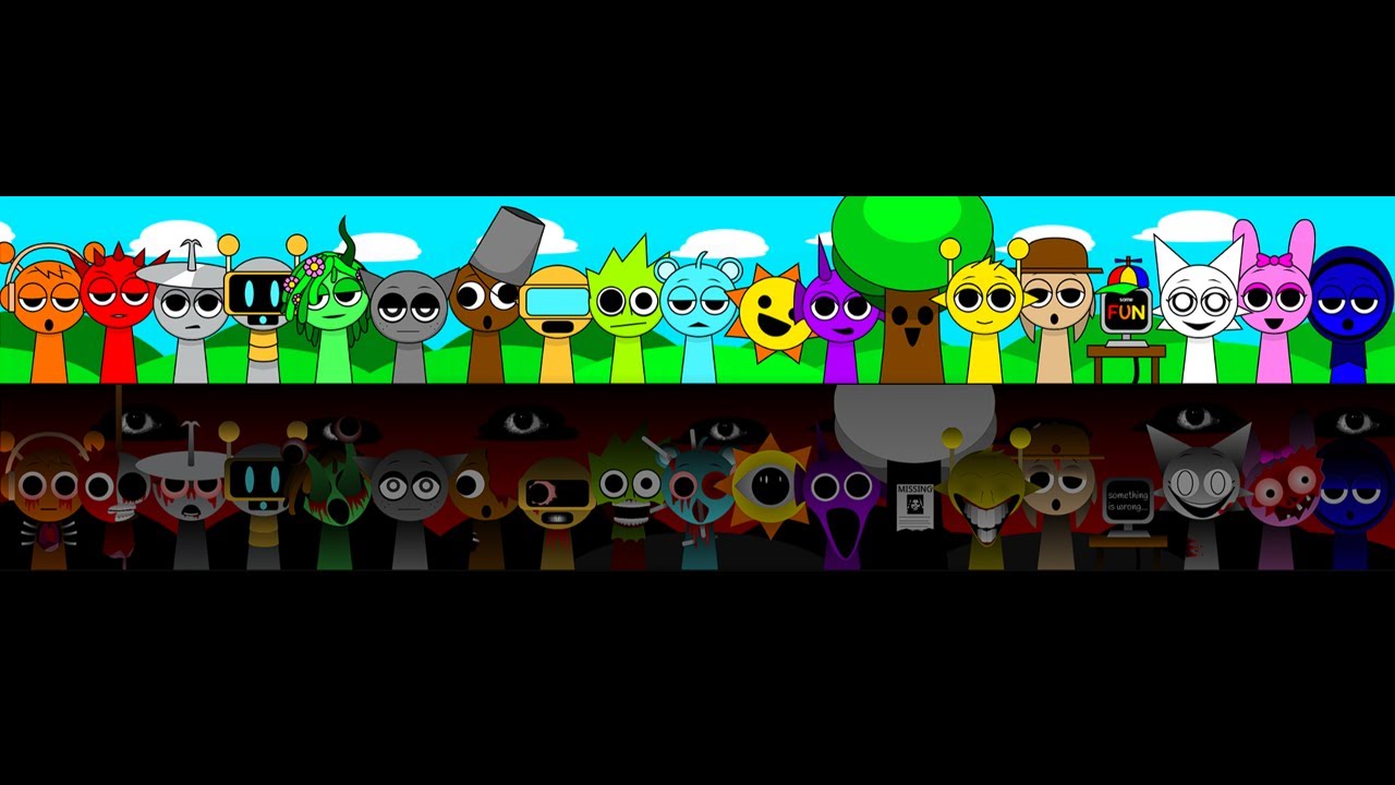Sprunki All Together Mod😎When Everyone Joins the Concert🎩incredibox ...