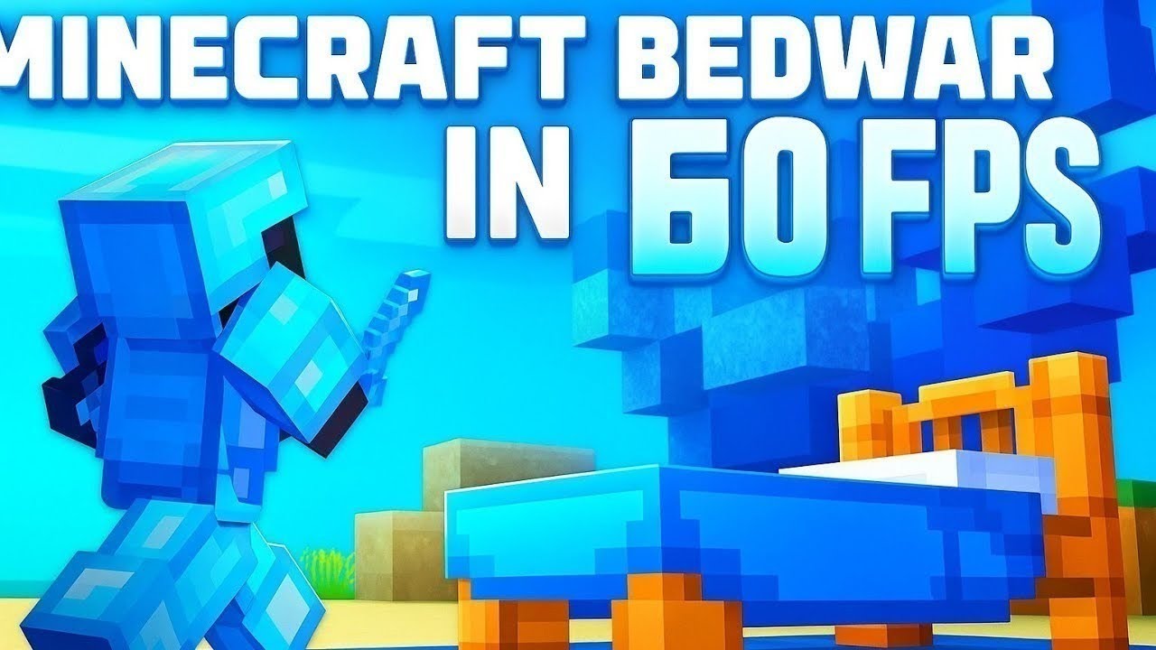 Minecraft BedWar Gameplay in 60 FPS!! - YouTube