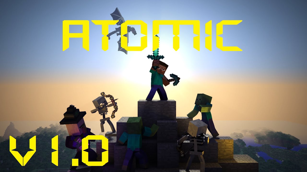 MINECRAFT : ATOMIC 1.0 [map minecraft] - YouTube