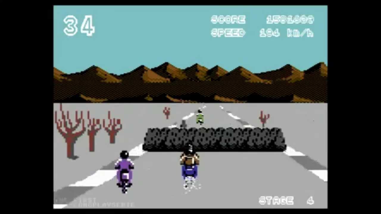 C64-Longplay - Enduro Racer (720p) - YouTube