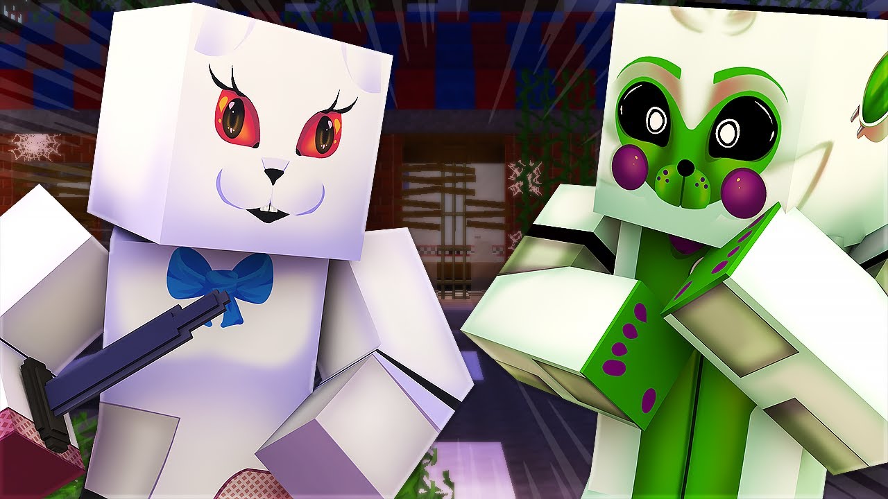 TANGLE Vs. VANNY! (Minecraft FNAF Roleplay) - YouTube