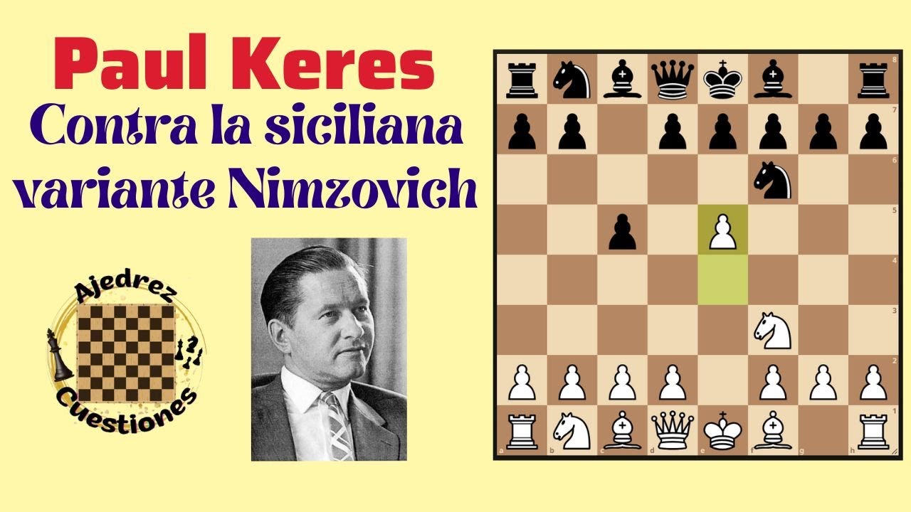 Paul Keres vs Winter - Partida de Ajedrez Comentada (Varsovia 1935) - YouTube