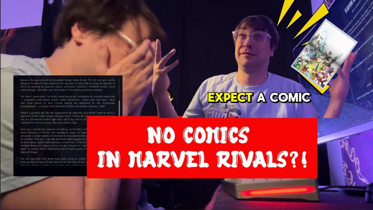 There Are No Comics In Marvel Rivals?! - YouTube