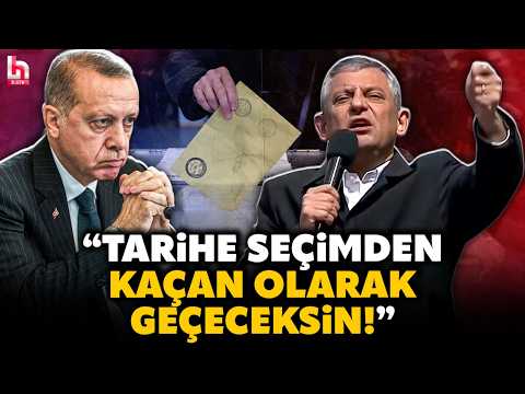 Erdoğan böylesini hiç görmedi! Özel'den yeri göğü inleten meydan okuma! Saray'da yer yerinden oynar!