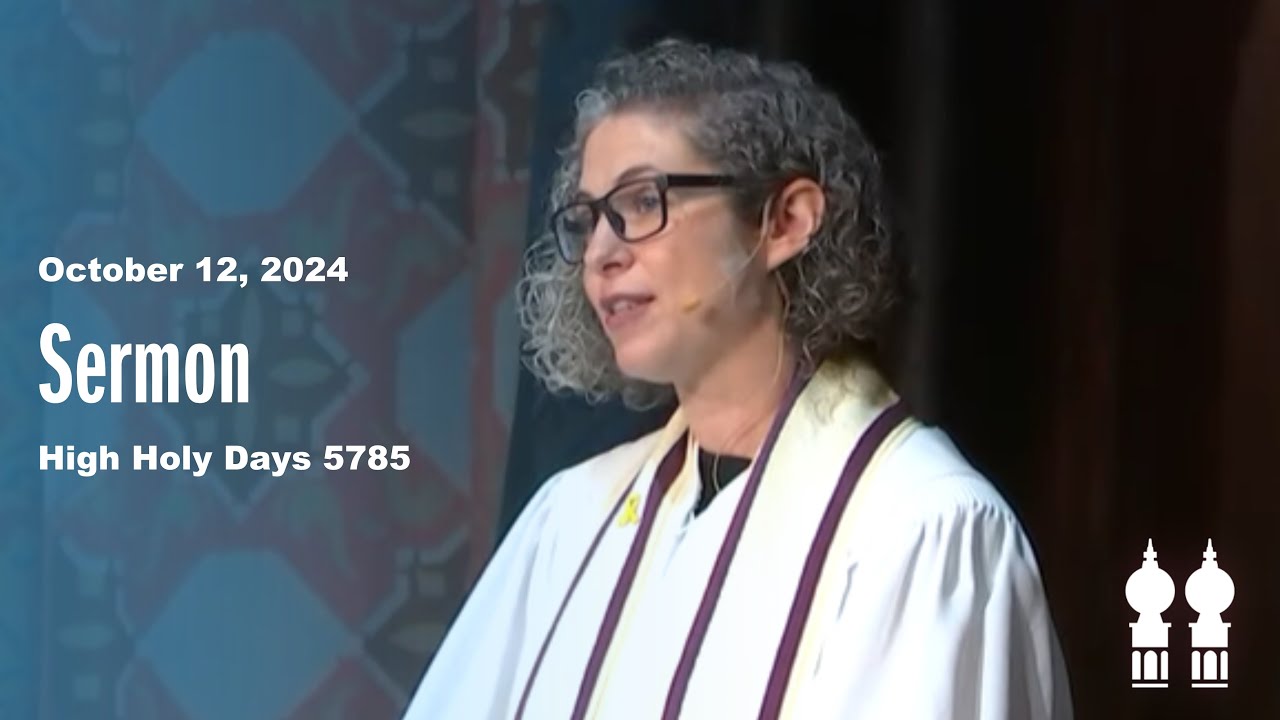 Hope is the Thing With Teeth | Rabbi Sivan Rotholz | Yom Kippur 5785 ...