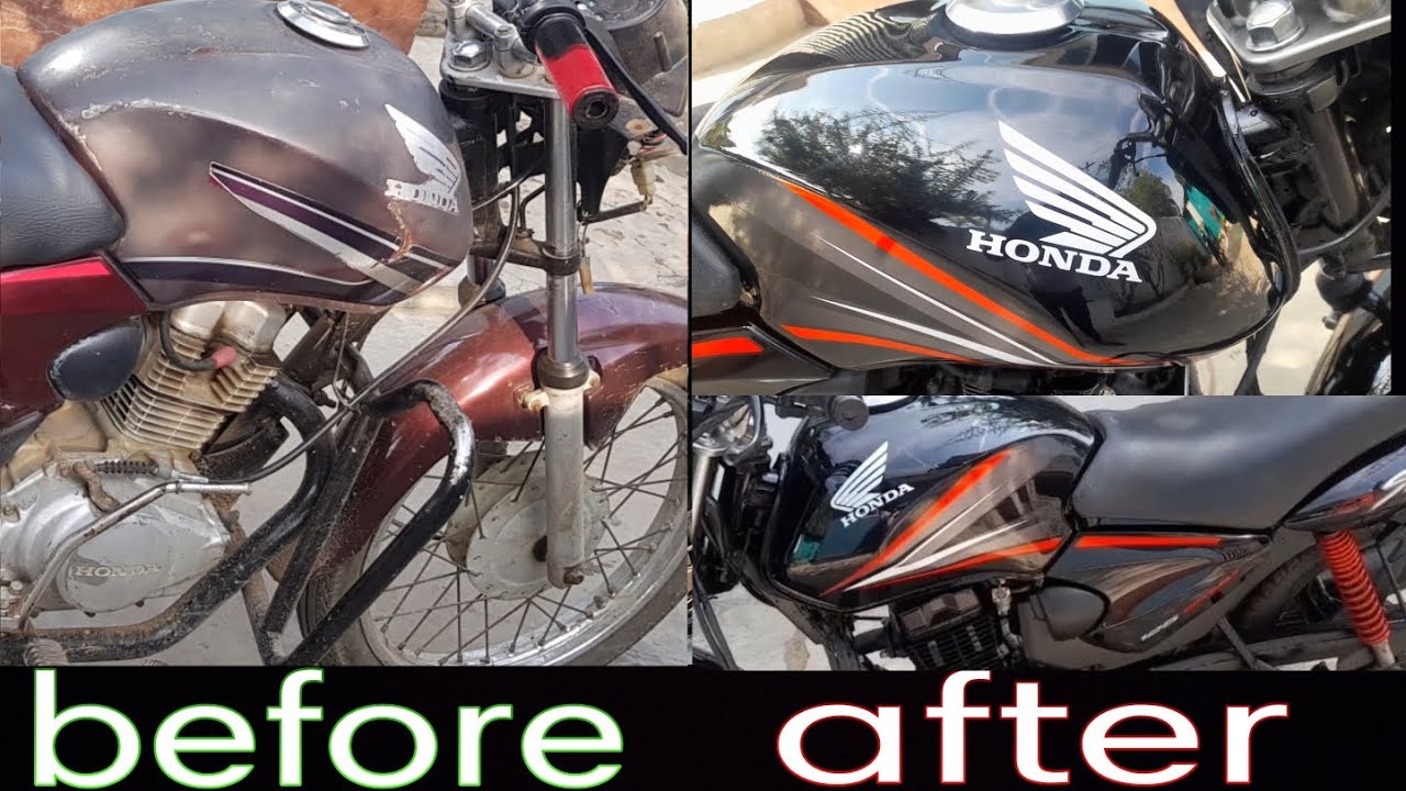 Honda shine Old model new type modified #only 9000 - YouTube