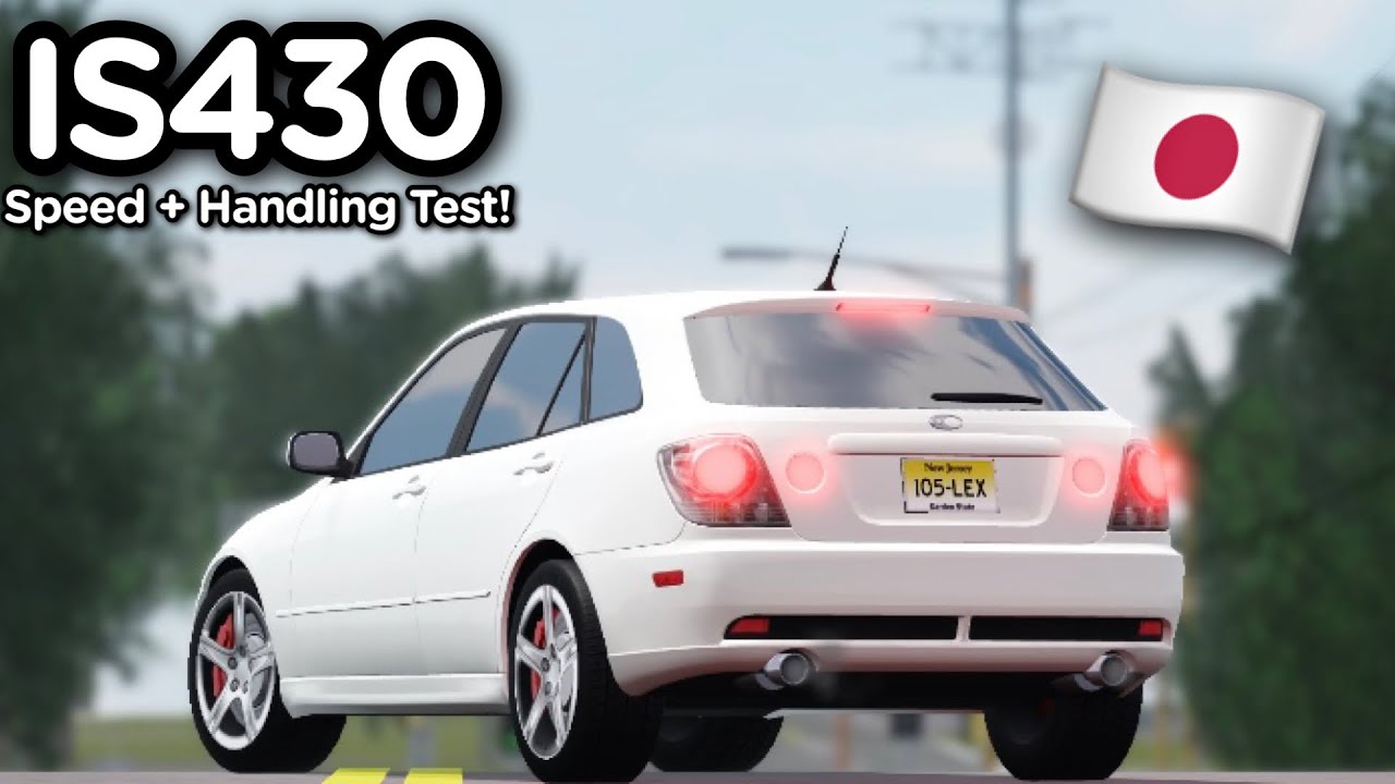 2005 Lexus IS430 SPEED + HANDLING Test! - Roblox Greenville - YouTube