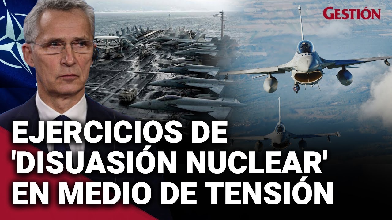 La OTAN inicia maniobras de DISUASIÓN NUCLEAR con 'bombarderos B-52' en ...