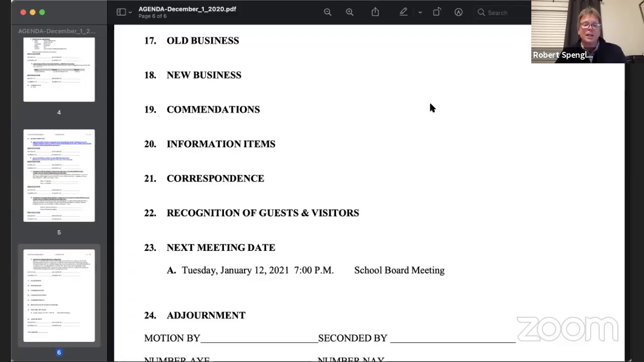 Catty Virtual Board Meeting - December 2020 - YouTube