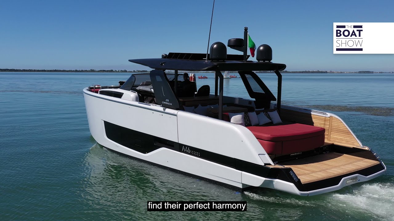 Cranchi A46 Luxury Tender - Test Drive [EN] - YouTube