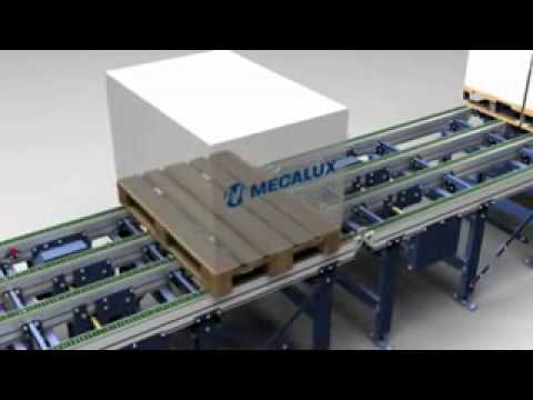¿Cómo funciona un Transportador de Palets de Cadenas? | Mecalux - YouTube