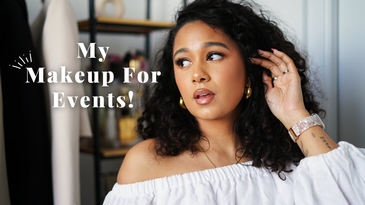 How I Do My Makeup For Events 🤩 - YouTube