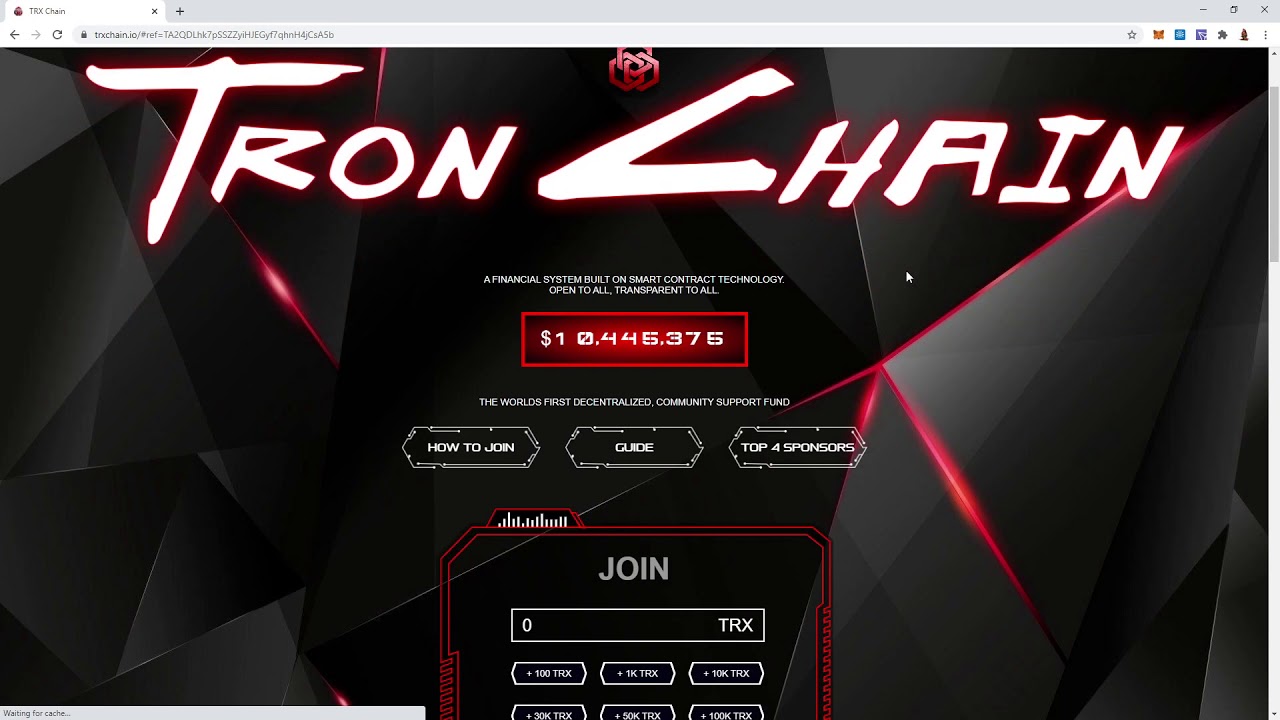 Tron Chain 1 Billion And a Upgrade - YouTube