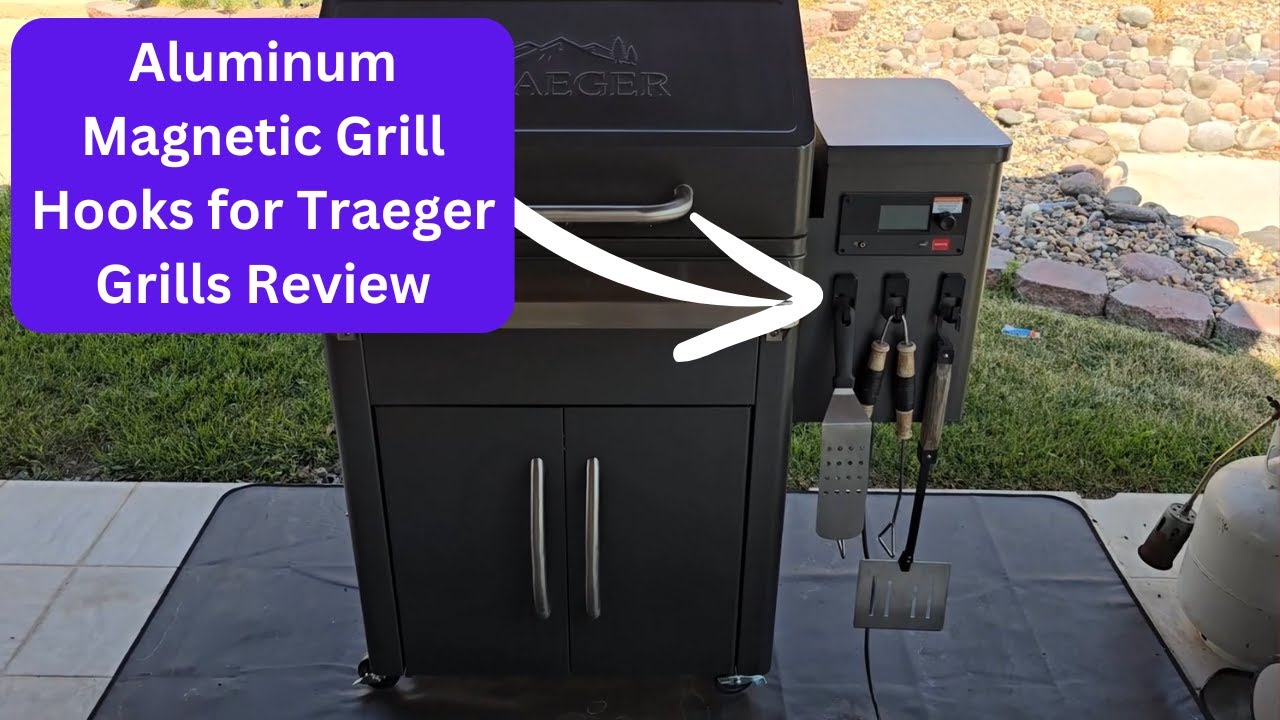 🔥 Aluminum Magnetic Grill Hooks for Traeger Grills Review - Must-Have ...