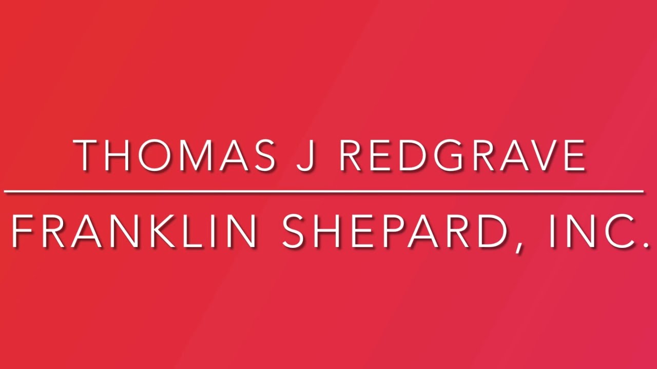 Thomas J Redgrave - “Franklin Shepard, Inc.” - Merrily We Roll Along ...