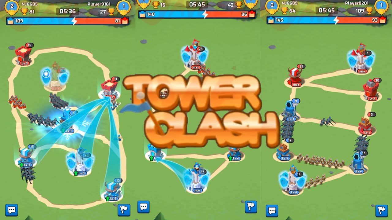 Tower Clash | Addictive Tower Defense Game - YouTube